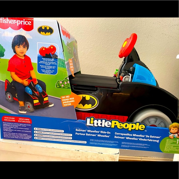 Toys | Dc Comics Universe Batman Wheelies Rideon | Poshmark